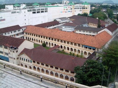 Bird eye's view of school | SMK Convent Ipoh