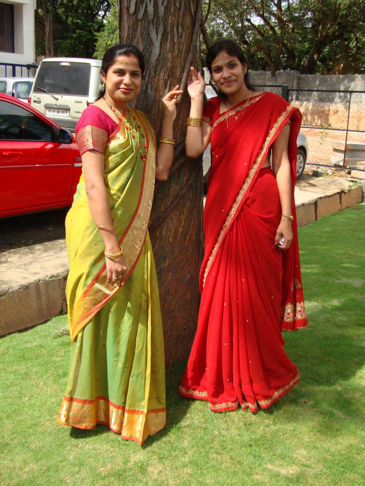 House Wife Beauties Saree Aunties