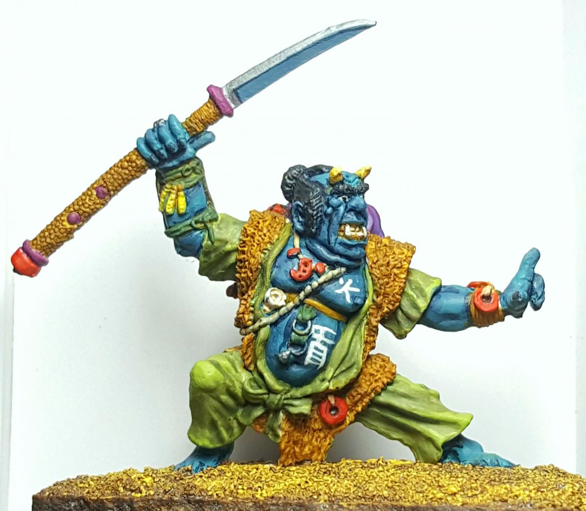 WIP 2 :: Ogre Mage :: Reaper Miniatures P-65 Heavy Metal – Thrym's Table