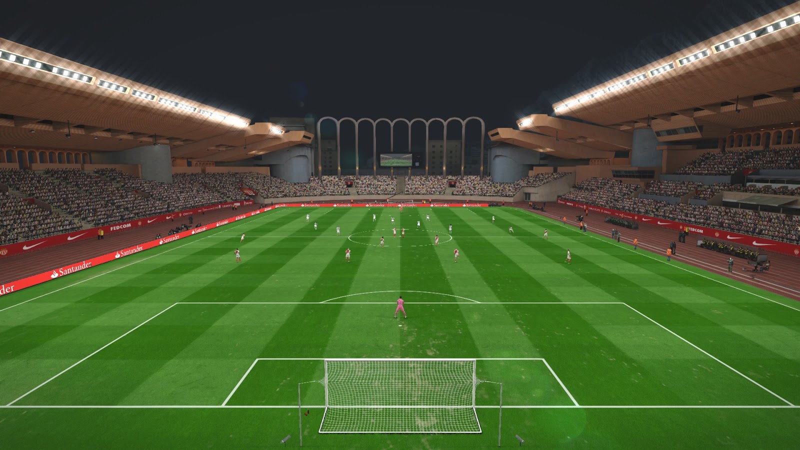 pes-modif: PES 2017 Stadium Stade Louis II by Tunizizou