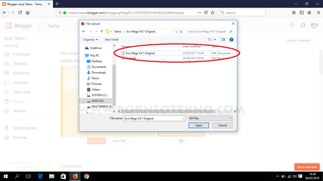 Cara Mudah Mengganti Tema Blogger Agar Tampilan Lebih Keren dan Menarik ...