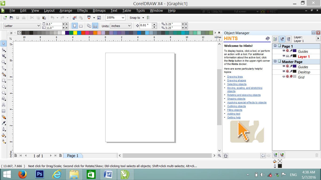 Kumpulan Tutorial CorelDRAW: Pengertian Dan Pengenalan CorelDRAW