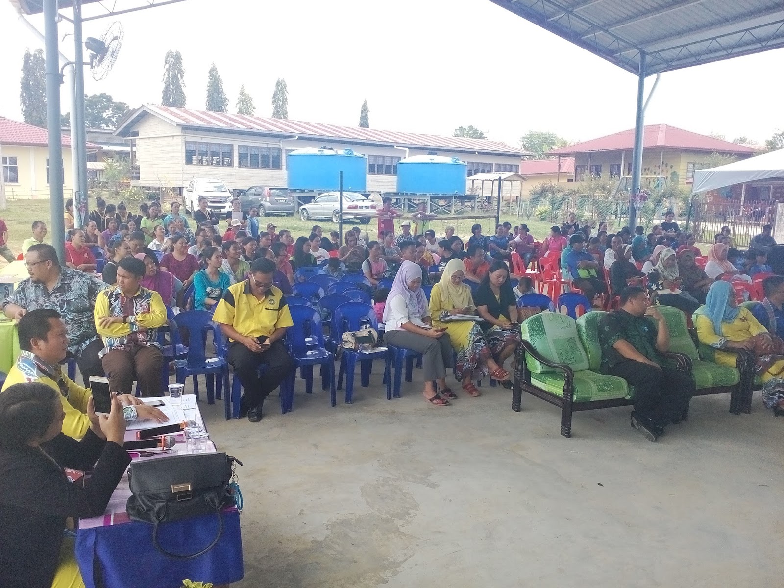 KAMPUNG TONOBON BARU, KENINGAU, SABAH: PERASMIAN DEWAN TERBUKA SEKOLAH ...