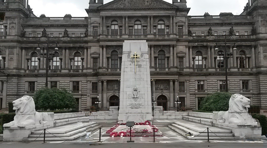 Northumbrian Gunner: Glasgow - Cenotaph George Square