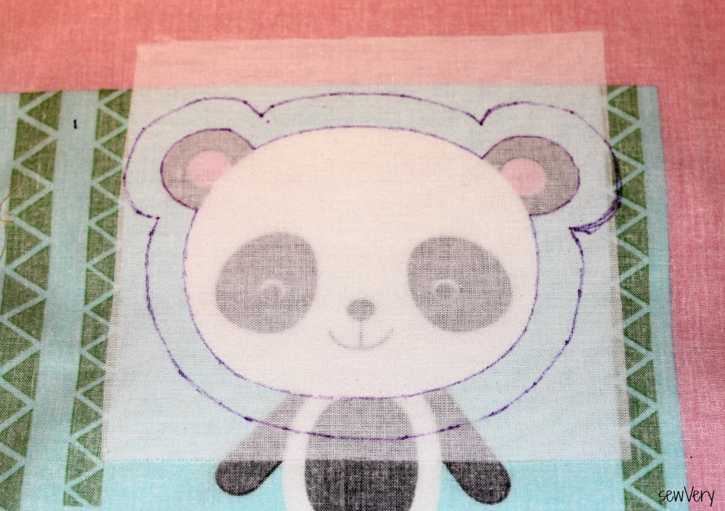 sewVery: Panda Face Zipper Pouch Purse Tutorial