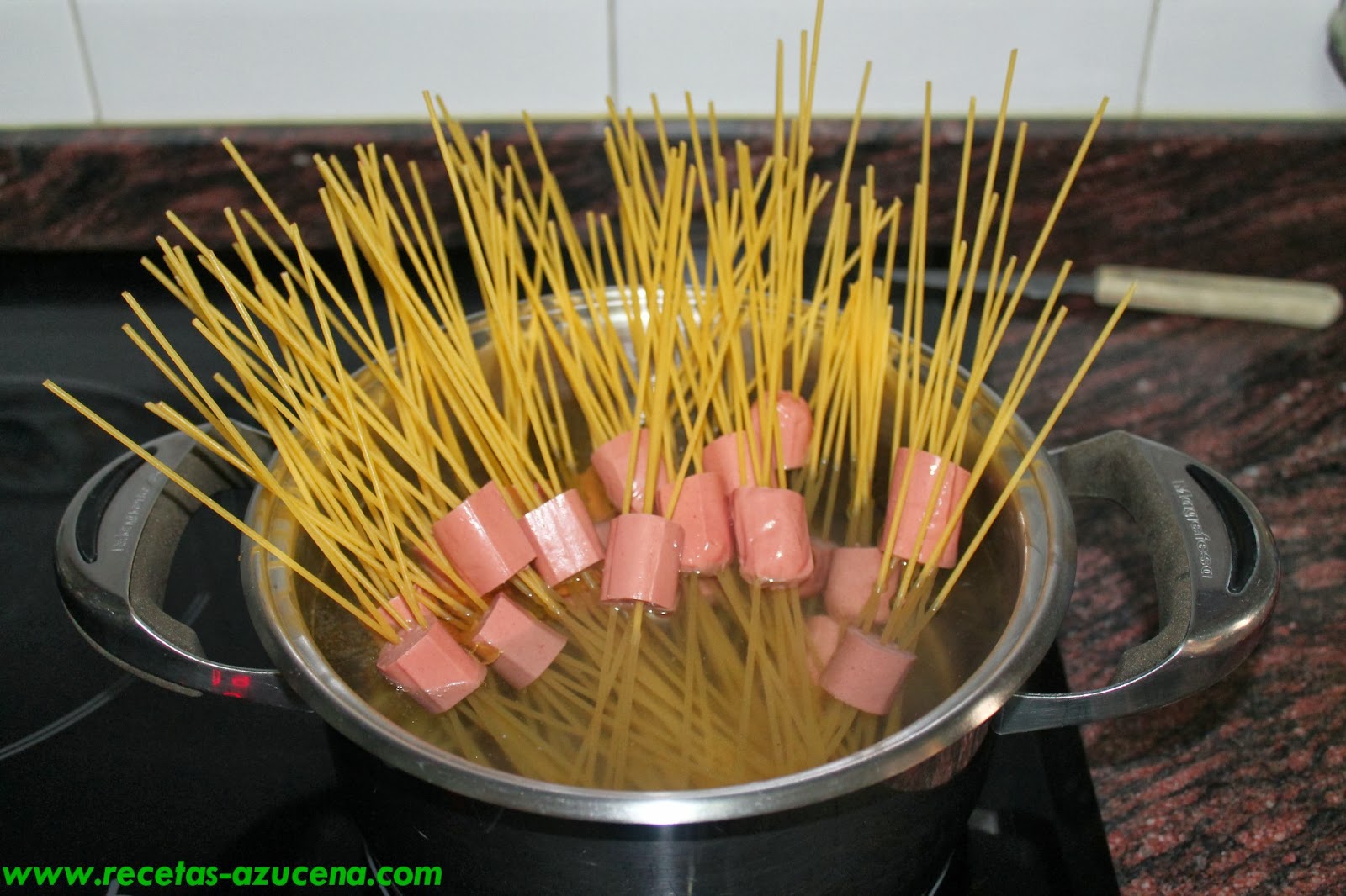 Mis Recetas: Salchichas con patas.