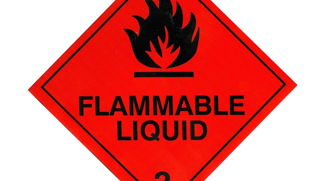 Class 3 Dangerous Goods - Danger Choices