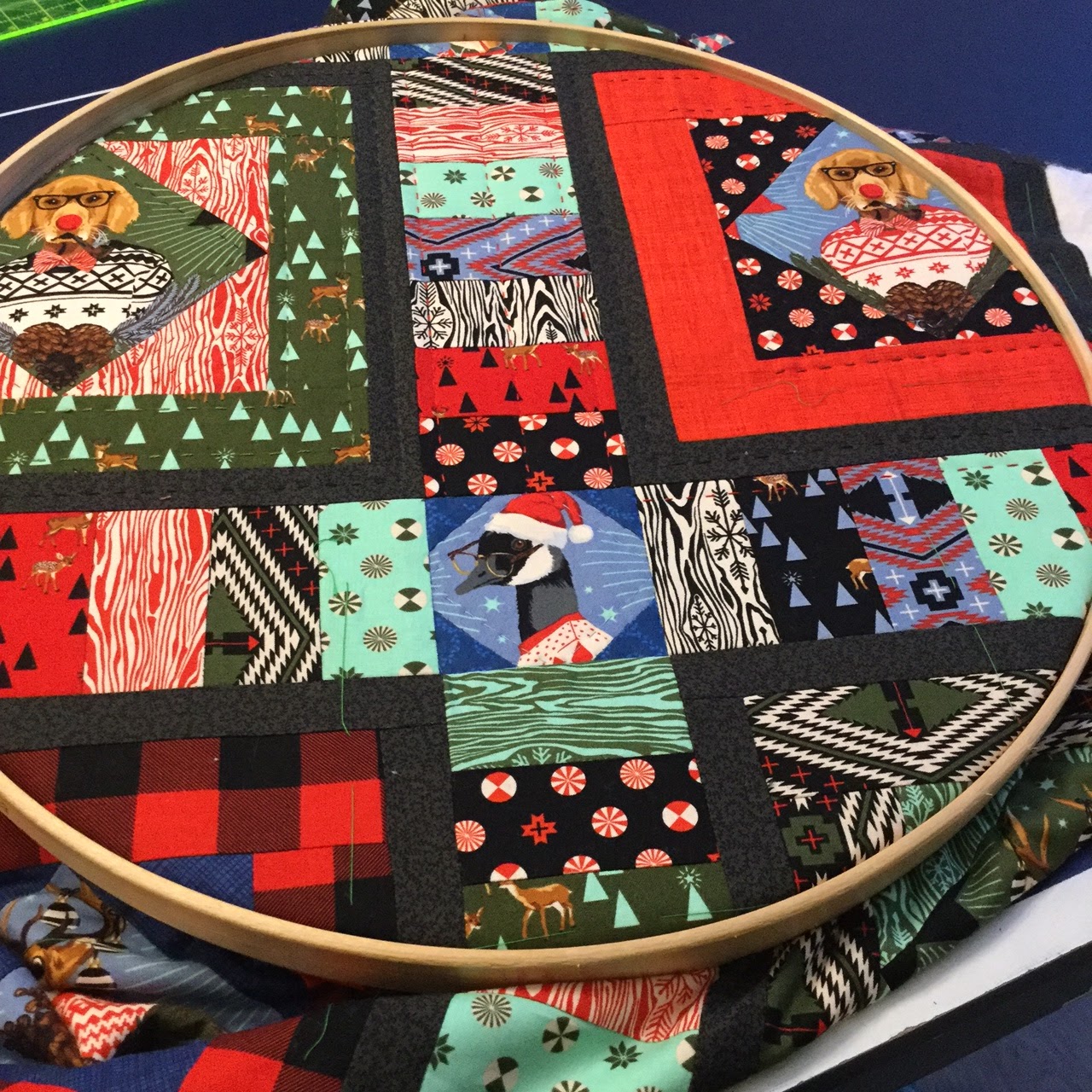 Wendy's Quilts and More: Holiday Homies by Tula Pink