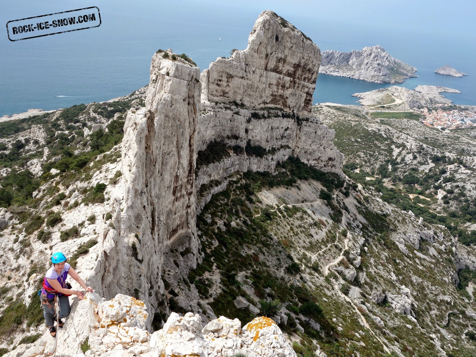 Rock-Ice-Snow le Blog: Trois jours d'escalade dans les Calanques