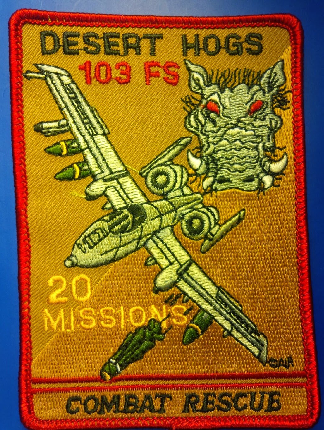 THE USAF RESCUE COLLECTION: USAF 103rd FS / Desert Hogs / Combat Rescue ...