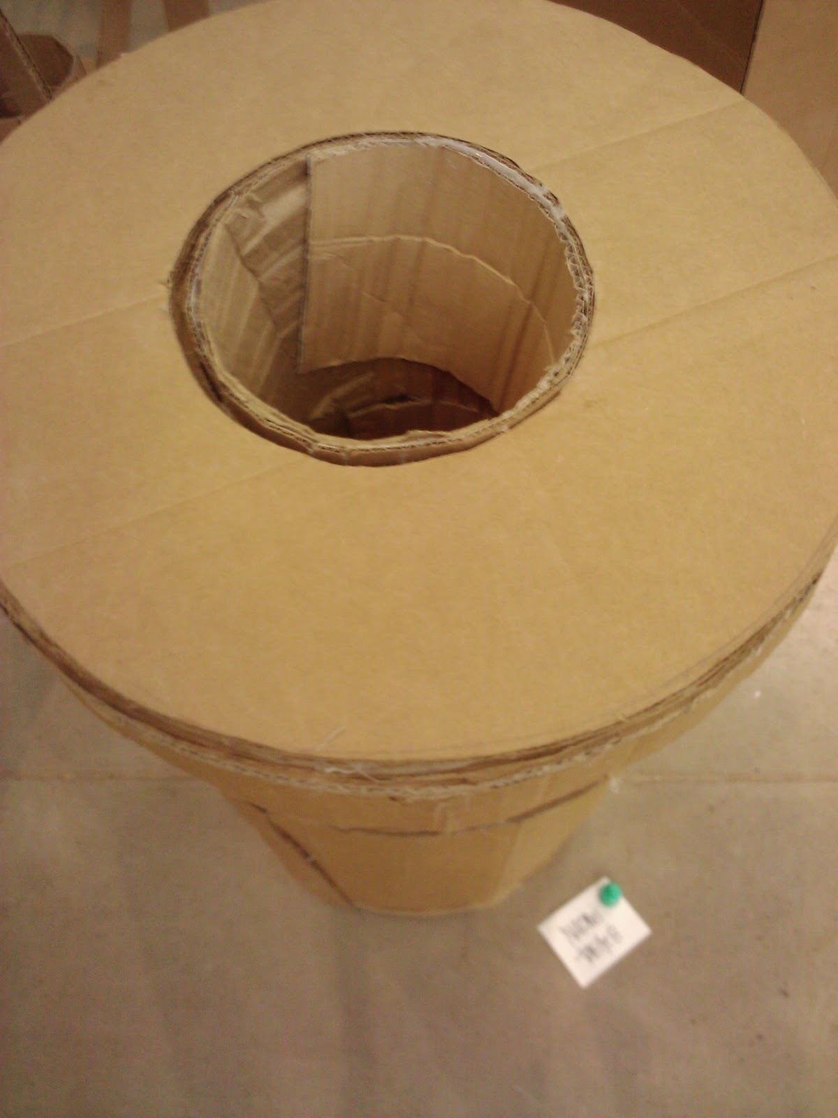 SPRING WASH 2011: My Peg Leg Cardboard