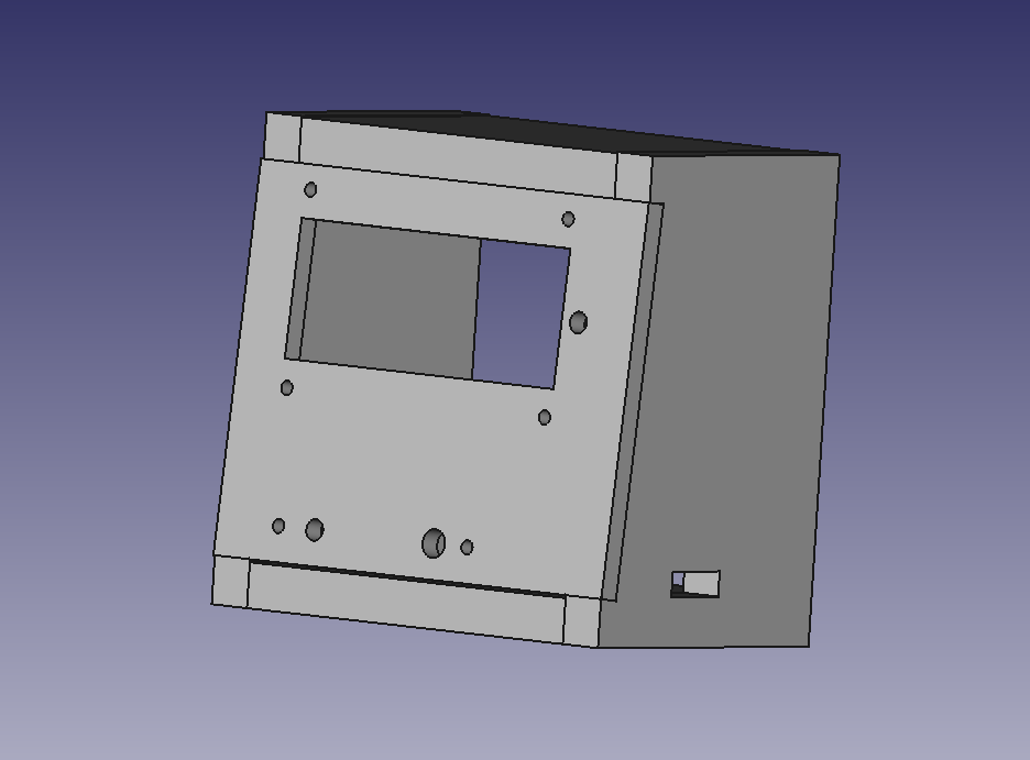 Byte Cruft: CNC controller case.