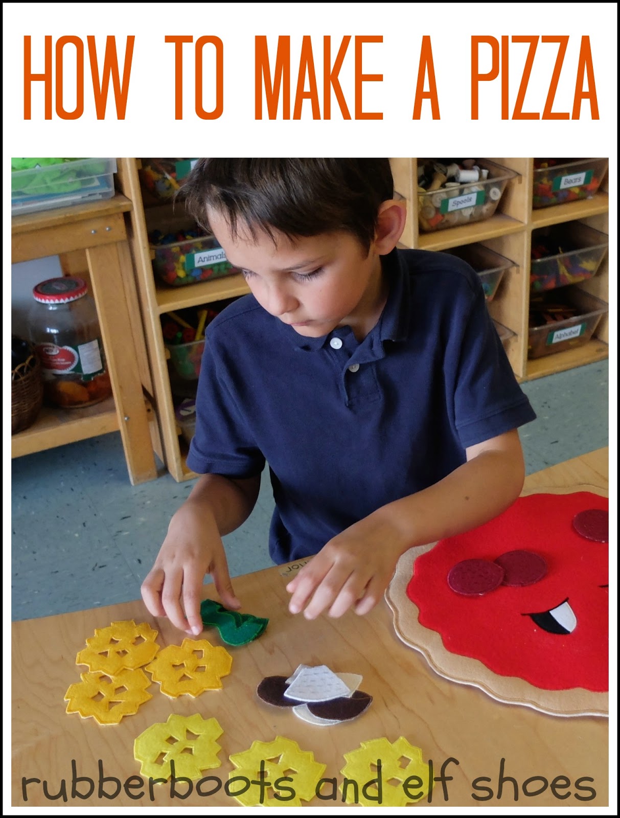 how to make a pizza - rubber boots and elf shoes