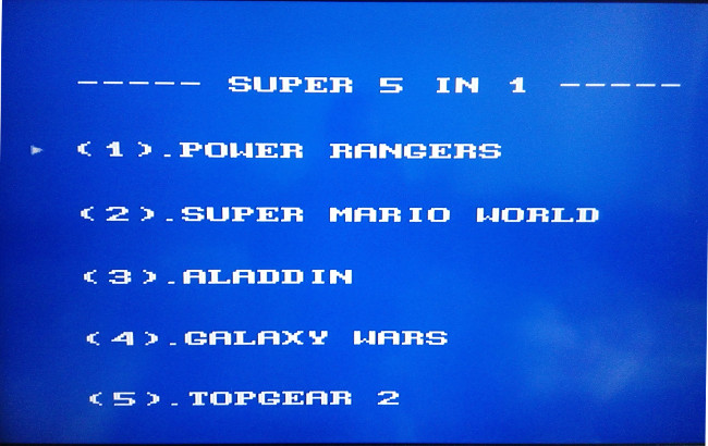 SNES FPGA 2023: Snes multicart 2