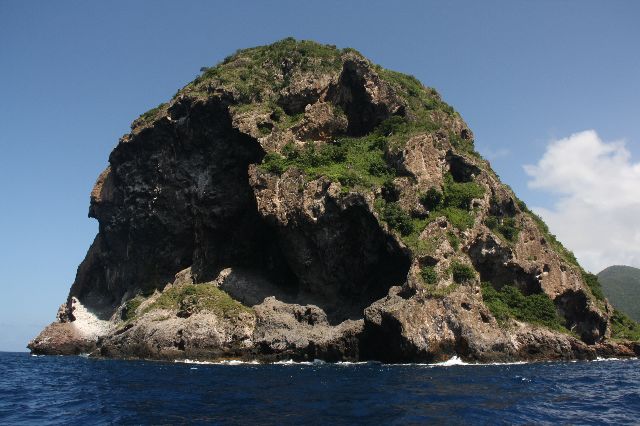 Excursions en mer Martinique: Le rocher du Diamant