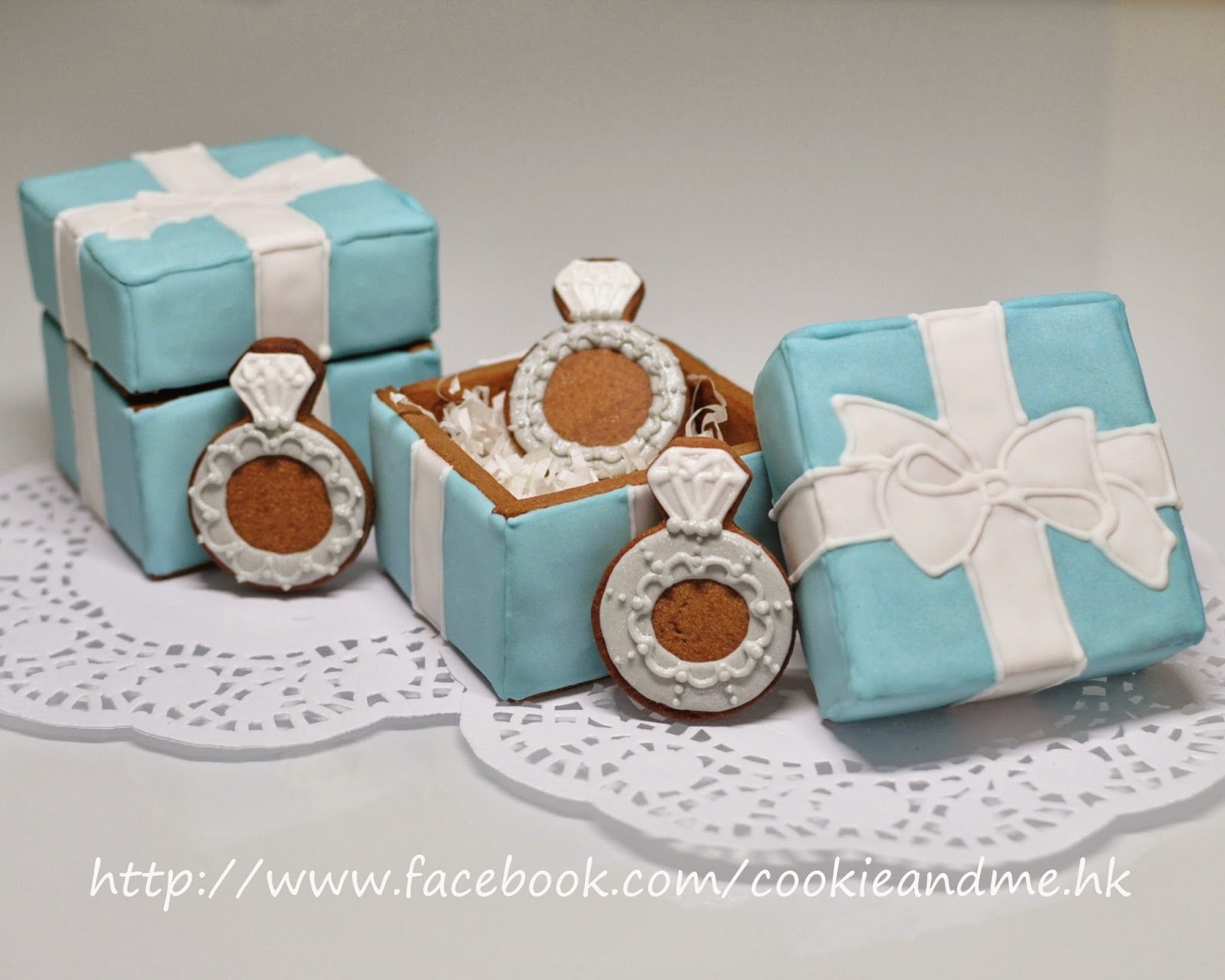 Cookie and Me: Tiffany box cookie