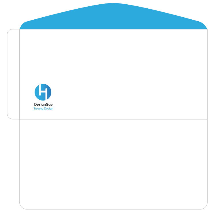 cara bikin design amplop dengan illustrator - Tutorial design dan ...