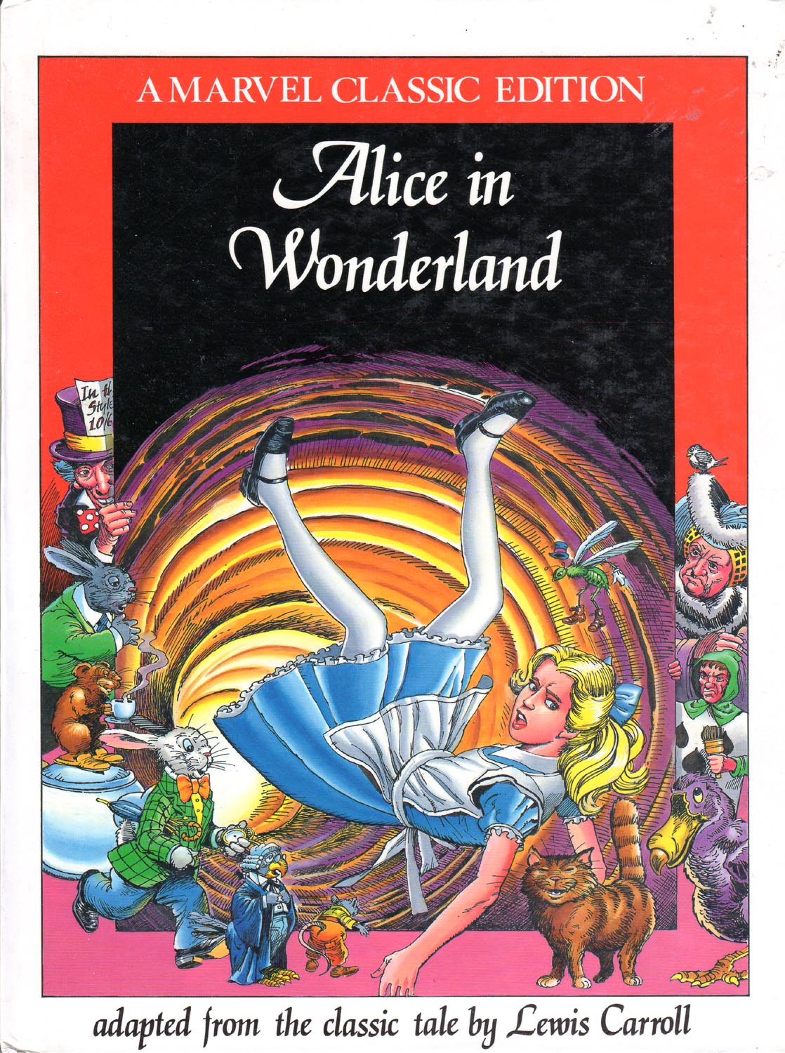 Alice Big And Small Marvel Comics Uk Alice In Wonderland