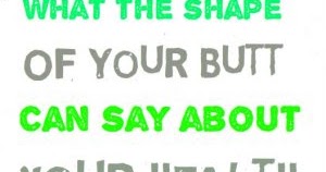 What The Shape Of Your Butt Can Say About Your Health | HEALTHYLIFE