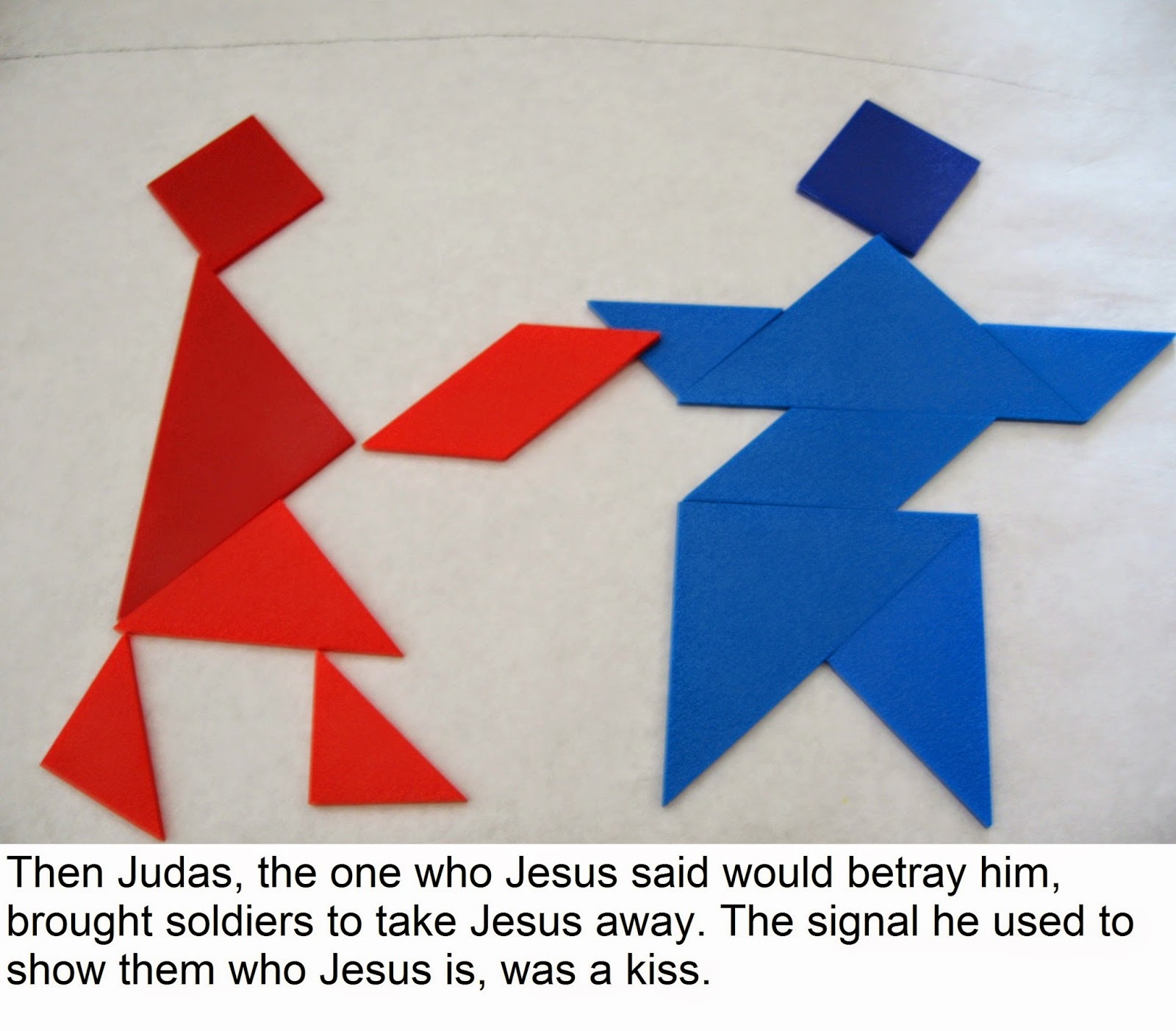 Almost Unschoolers: Easter Story Tangram Activity Book