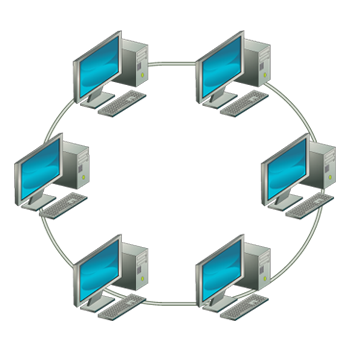 Topologia de Red Bryan Reyes: TOPOLOGIA DE RED ANILLO¡