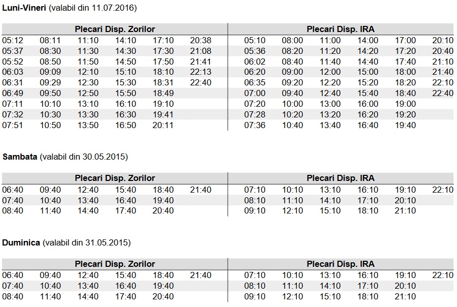 Program autobuze Cluj Napoca, Floresti M21, M26...Baciu, Chinteni: orar ...