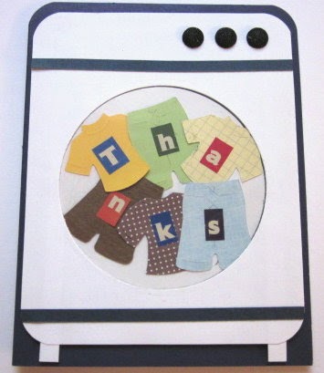 Carol Hartery's Creations: Washing Machine Card