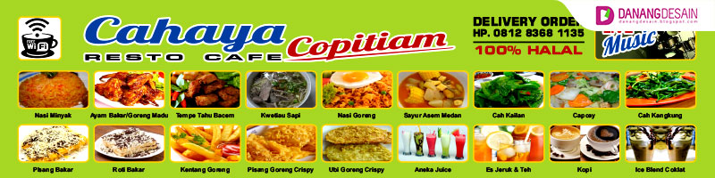Contoh Desain Banner atau Spanduk Cafe - Contoh Desain Banner Spanduk