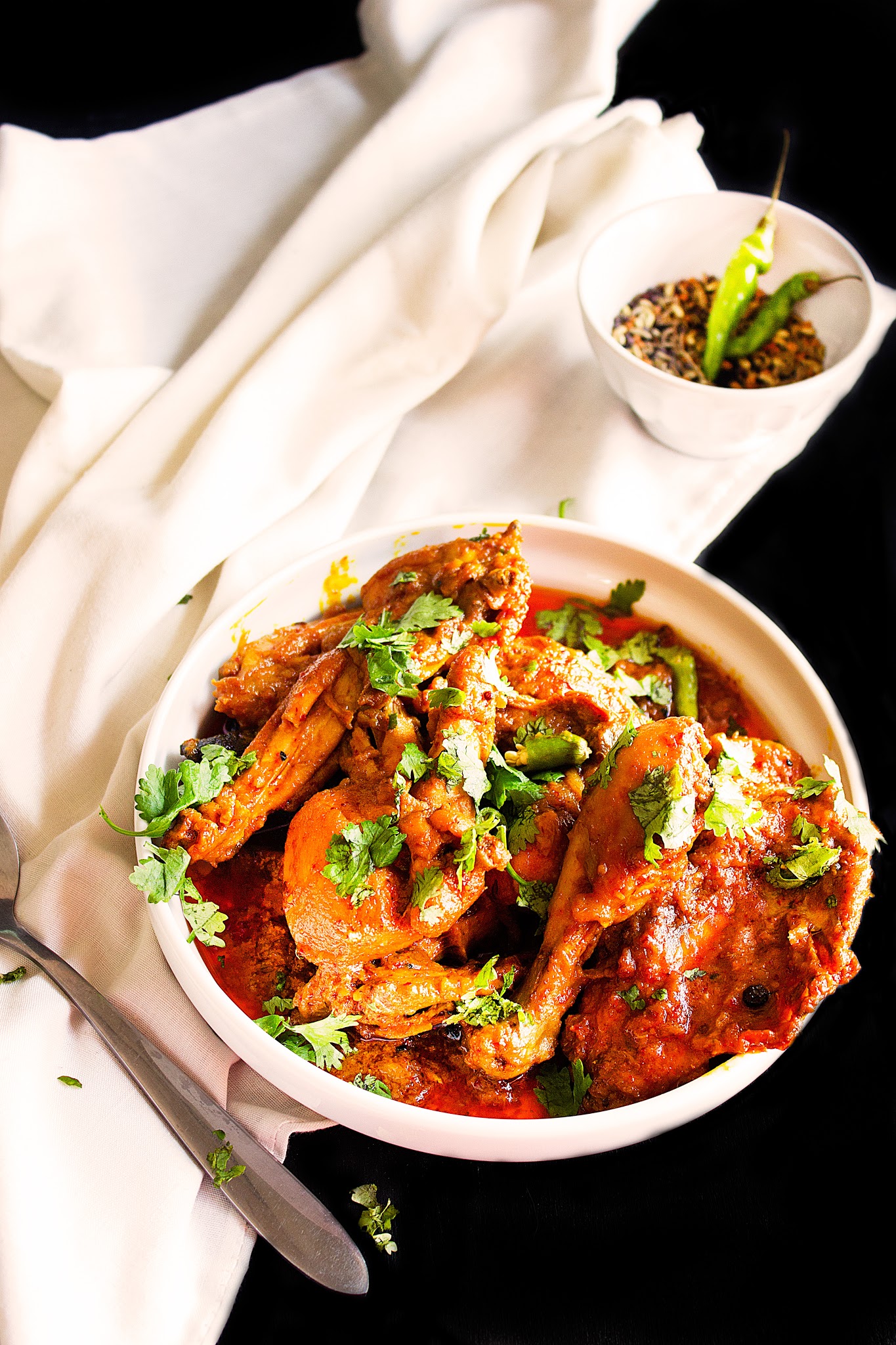 Bhuna Chicken with Bengali Five Spices aka Panch Phoron