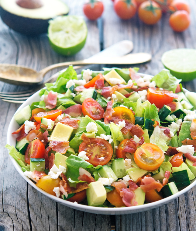 The Iron You: Chopped BLT Salad