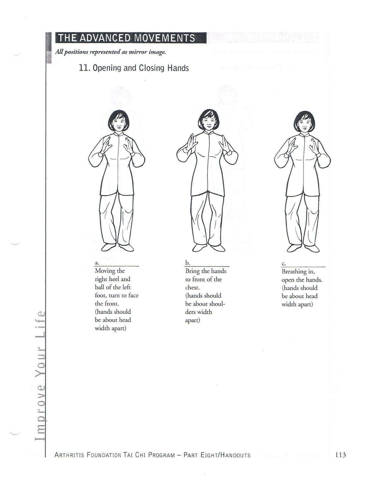 Tai Chi for Arthritis Lessons