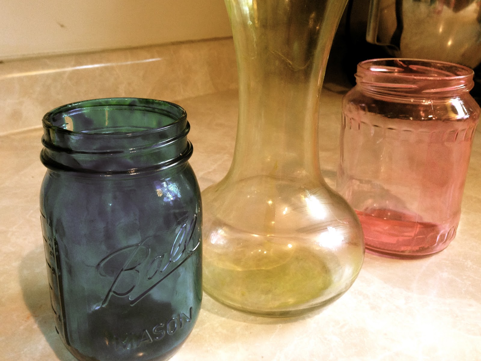 Decorella: How to Dye or Tint Glass