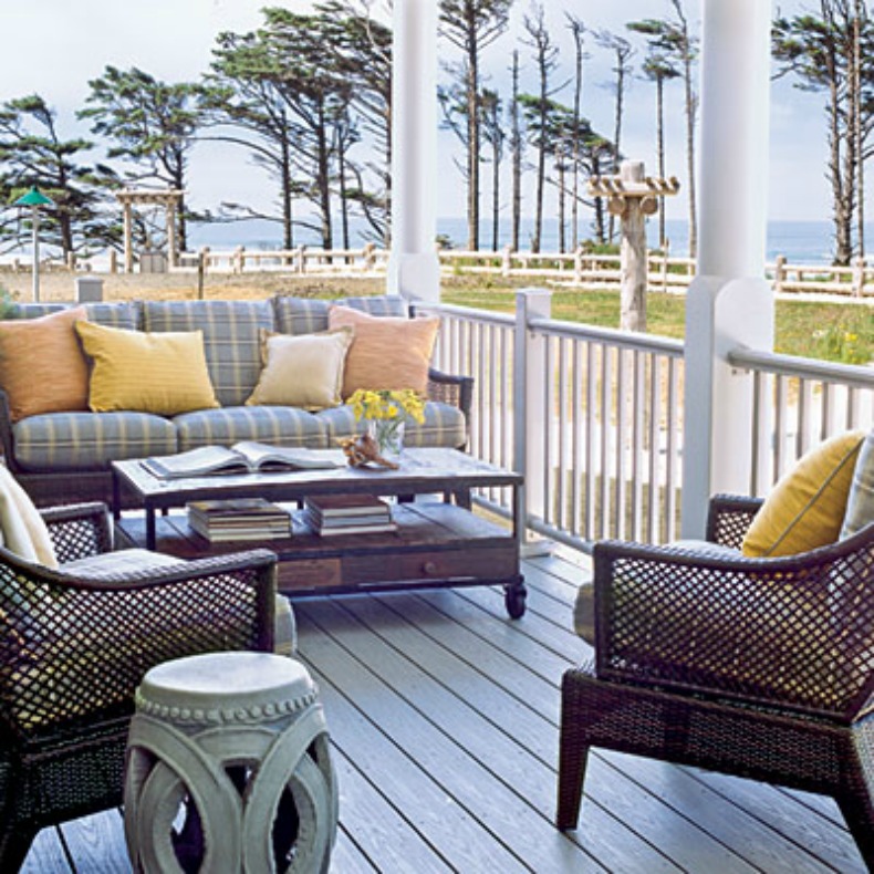 Coastal Home Spotted From The Crows Nest Beach House Tour Seabrook
