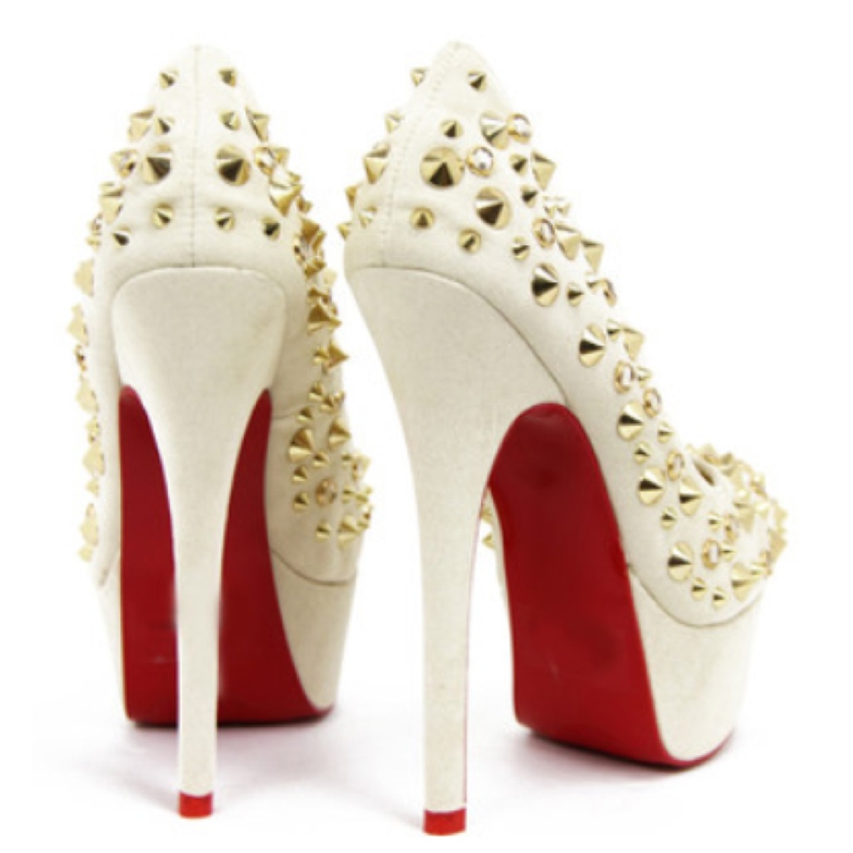 Tastes Like 24 Carats: DIAMOND vs. CZ : Christian Louboutin 'Red Bottoms'