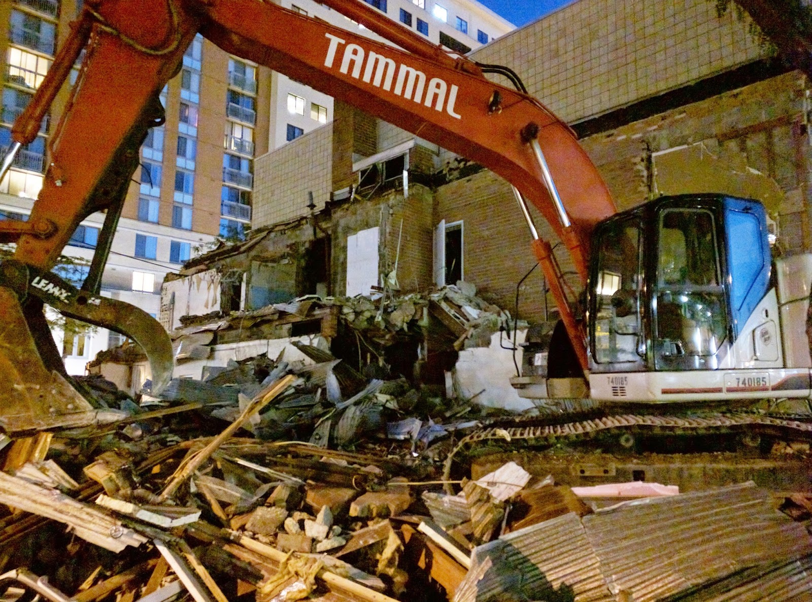 Robert Dyer @ Bethesda Row: Bethesda demolition update: Miller and Long ...