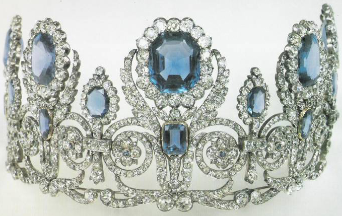 Tiara Mania: Queen Marie Amelie of France's Sapphire Tiara