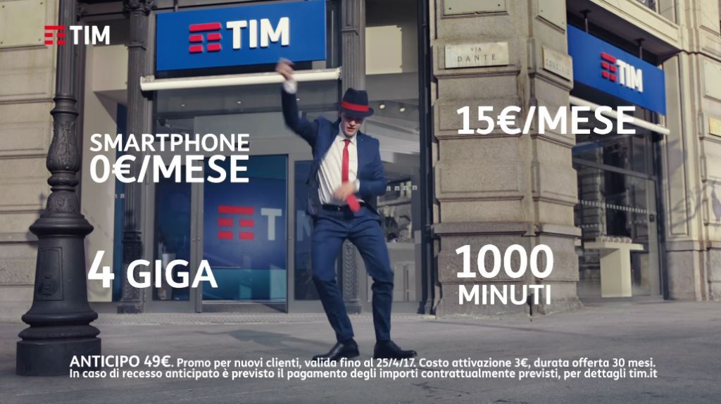 Pubblicità TIM - Tutti gli Spot con Canzoni, Video e Testimonial