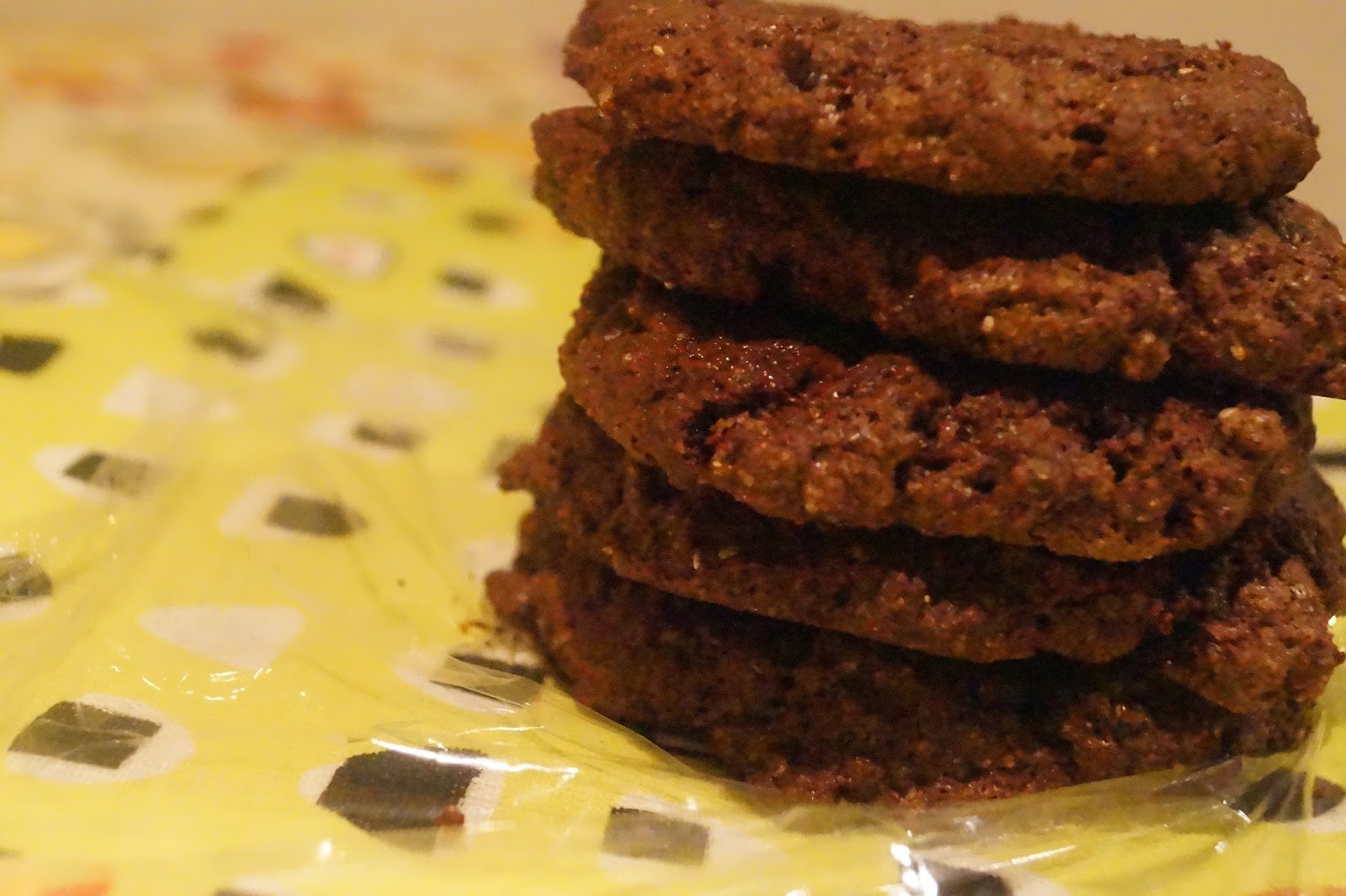 The Vegan Nigerian: DOUBLE CHOC CHIA SEED COOKIES