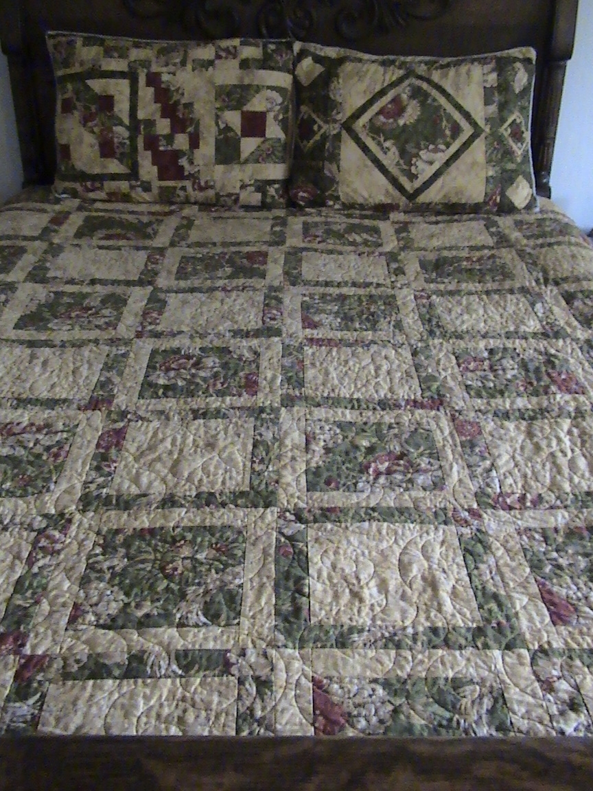 Piecemakers: Simple Simon queen quilt