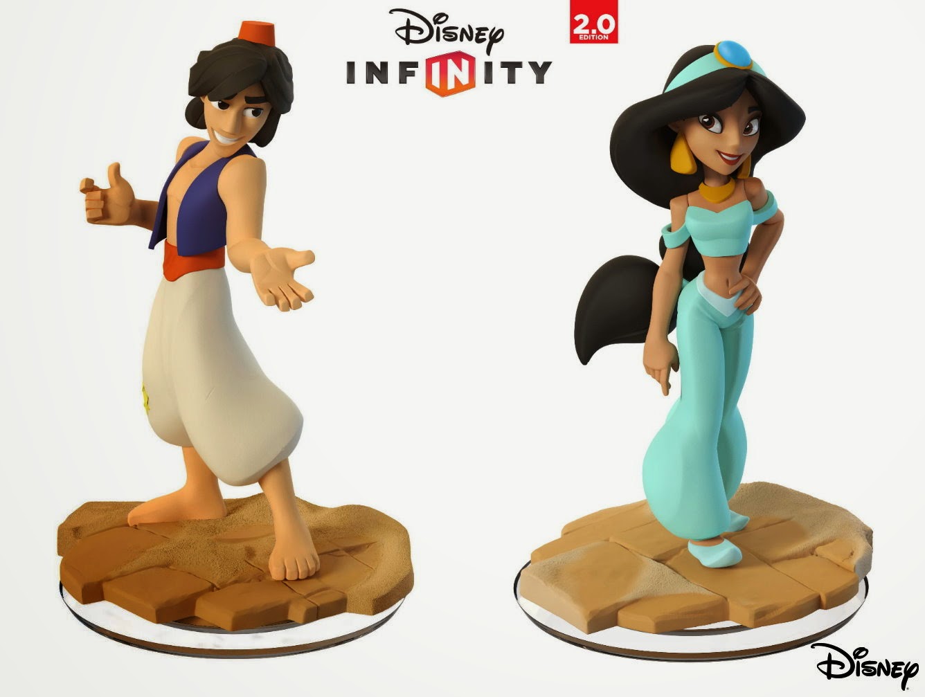Disney Infinity 2.0：Aladdin & Princess Jasmine | Disney Magical Kingdom ...