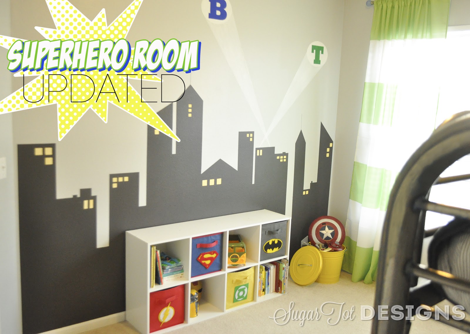 sugartotdesigns: Superhero Room / / Updated!!