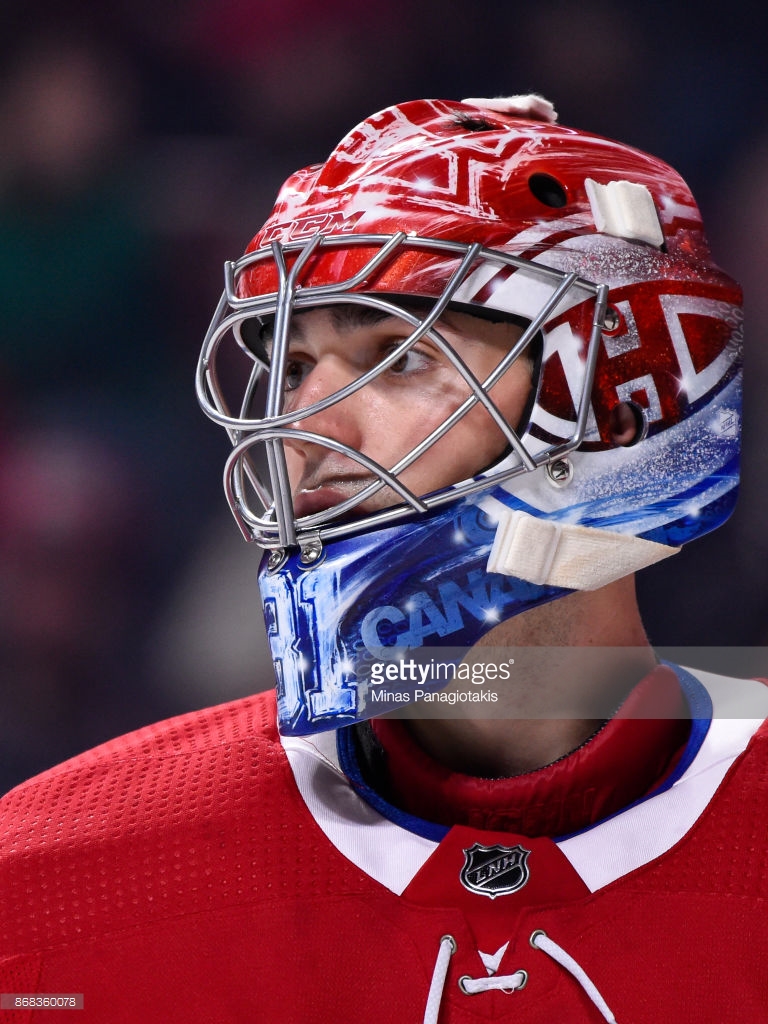 I Love Goalies!: Carey Price 2017-18 Mask