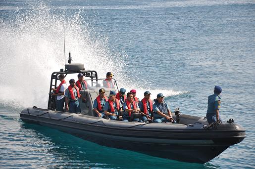 Berita HanKam: Danlantamal VII Uji Coba Kemampuan Sea Rider