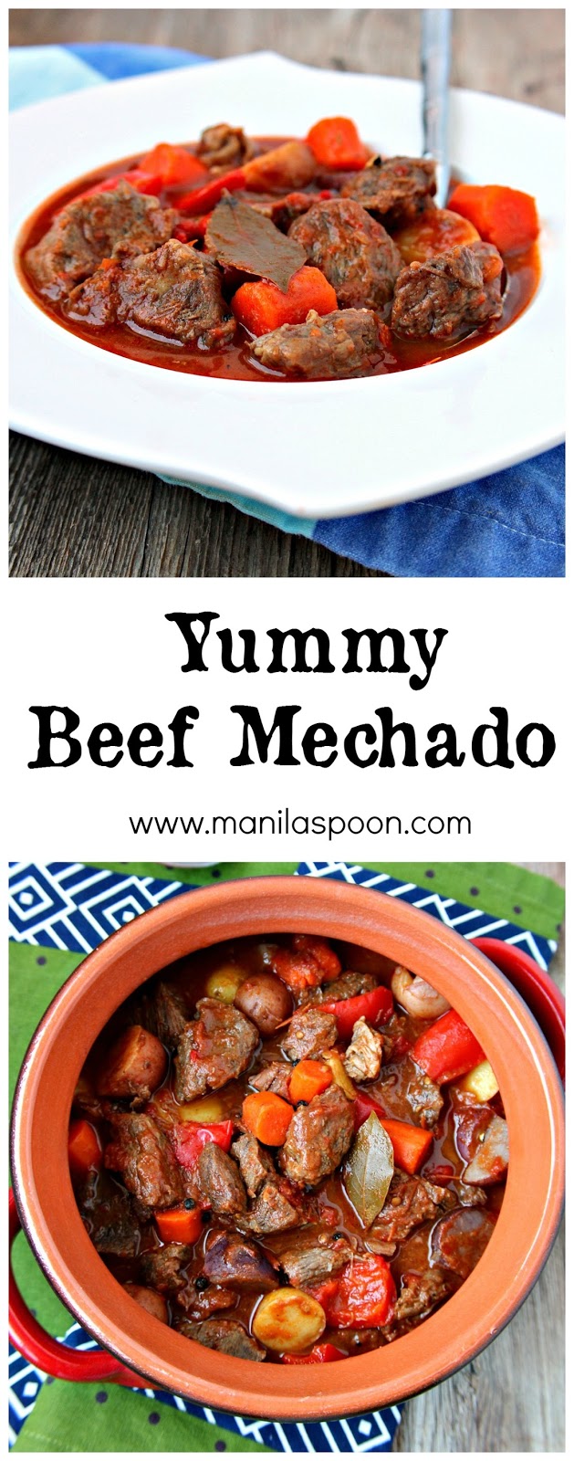 Beef Mechado - Manila Spoon