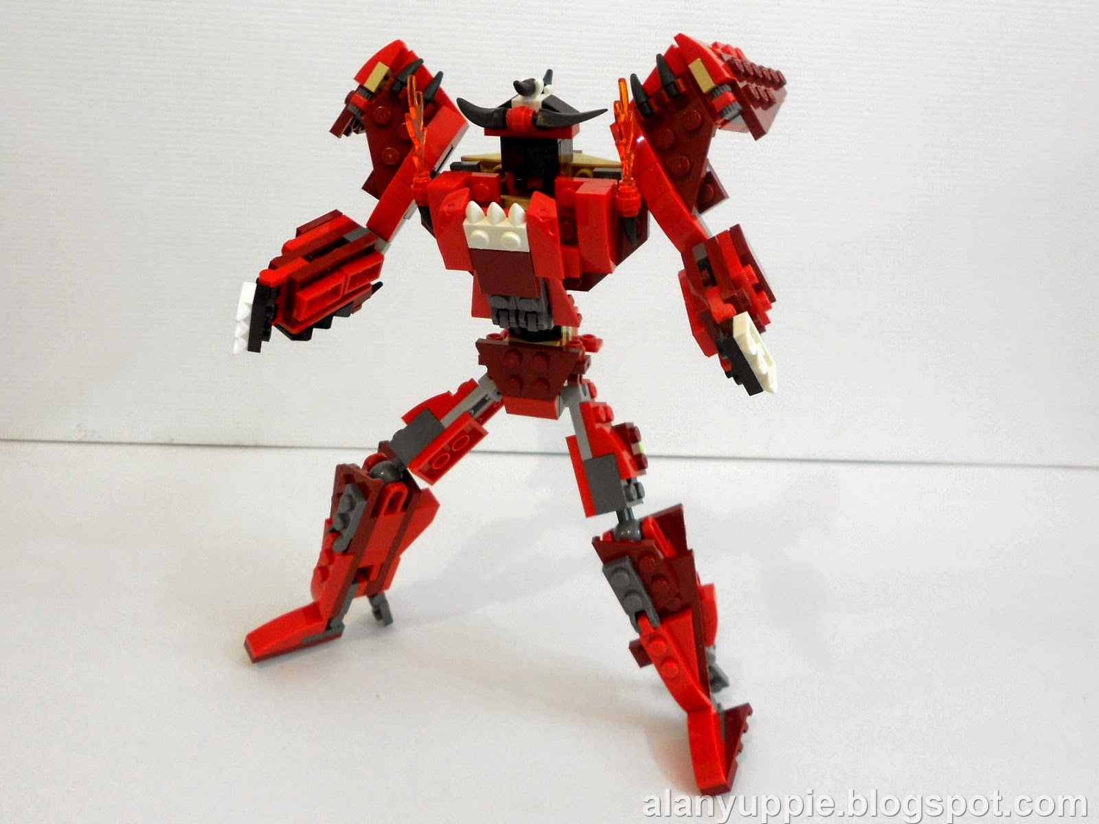 Alanyuppie's LEGO Transformers: LEGO 31032 Alternate Mode: Infernus ...
