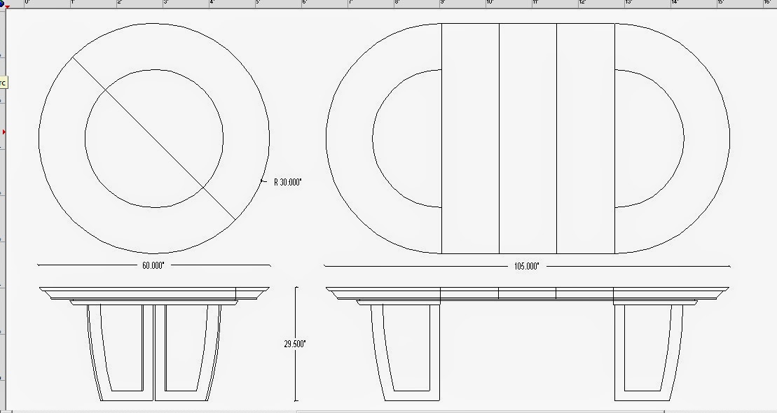 another round dining table | lumber woodworking