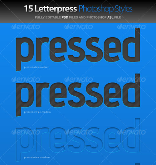 50 Photoshop PSD Text Effect Templates | Mow Design | Graphic Design Blog