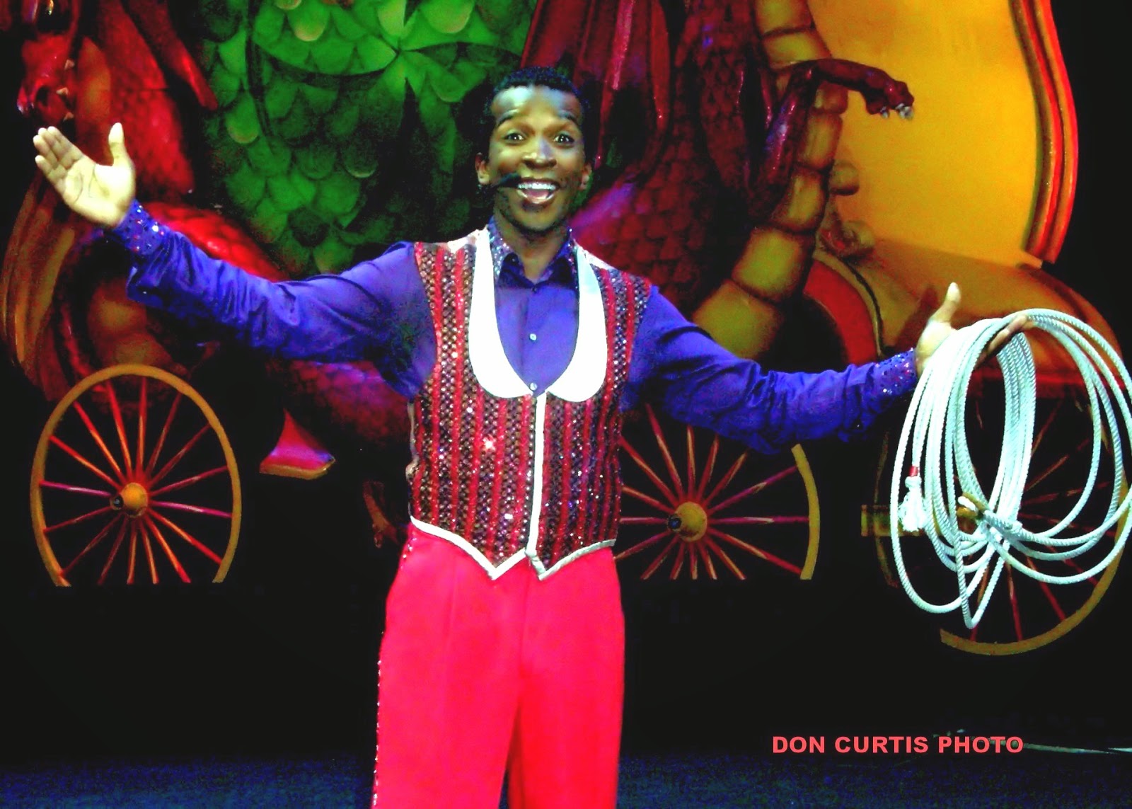 CIRCUS PERSONALITY PHOTOS: Cowboy Ringmaster