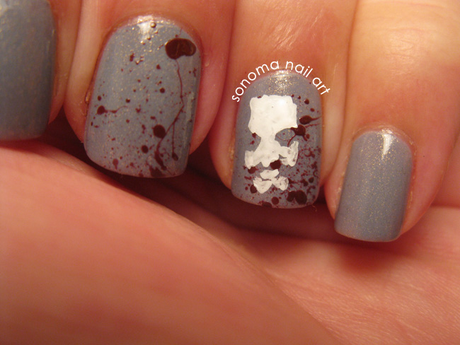 Sonoma Nail Art: Zombie Nails, Rob Zombie Nails