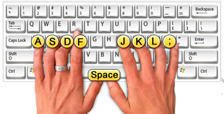 Bagaimana cara mudah untuk latihan mengetik dengan sepuluh jari di ...